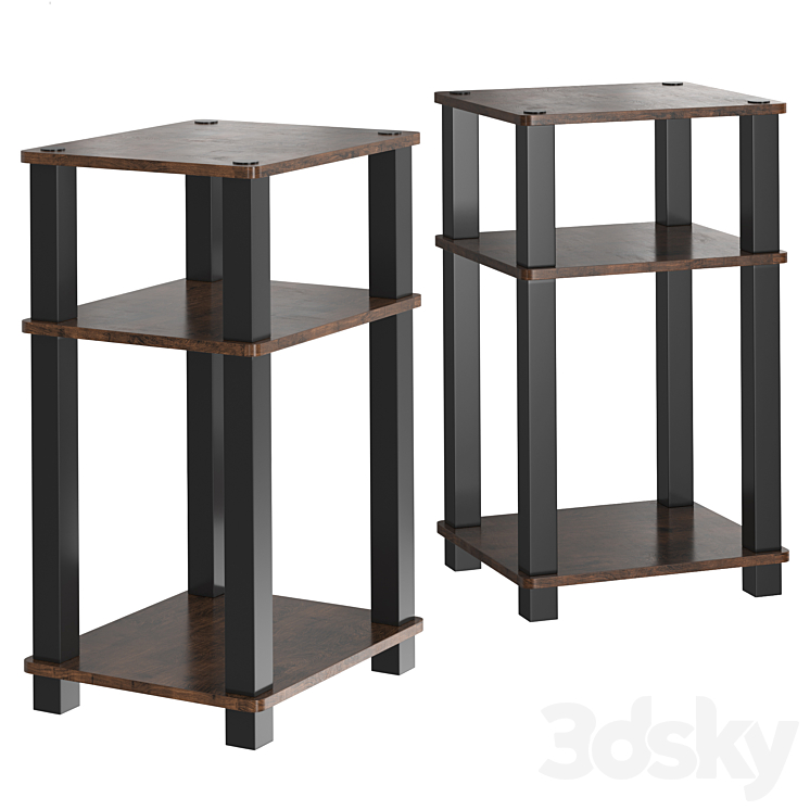 Side table Tall - Table - 3D model
