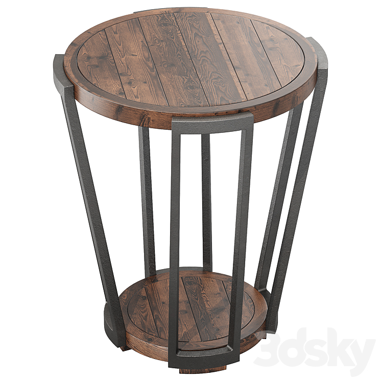 Home Yukon End Table - Table - 3D model