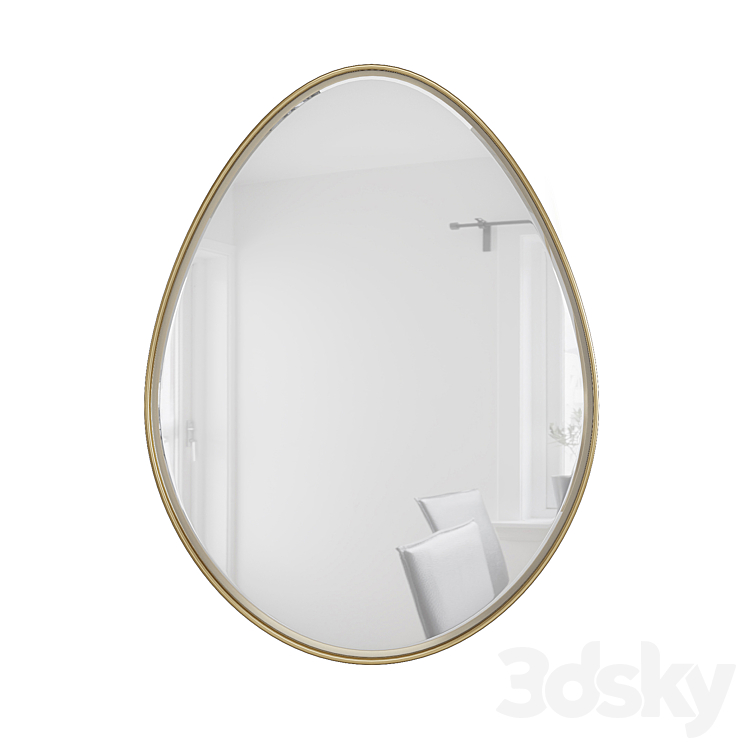 Novocastrian, The Egg - Mirror - 3D model