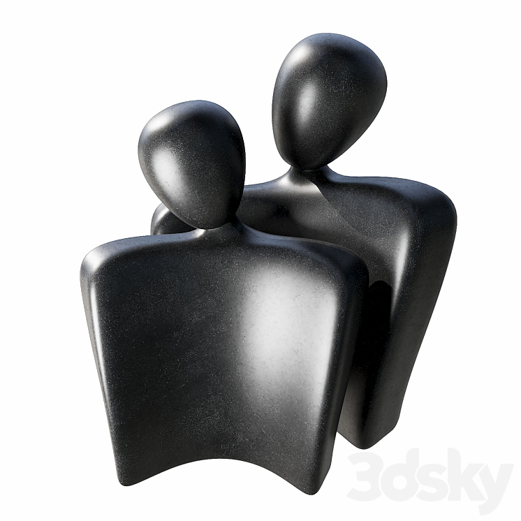 MINIMAL HUMAN FIGURE - Sculpture - 3D model