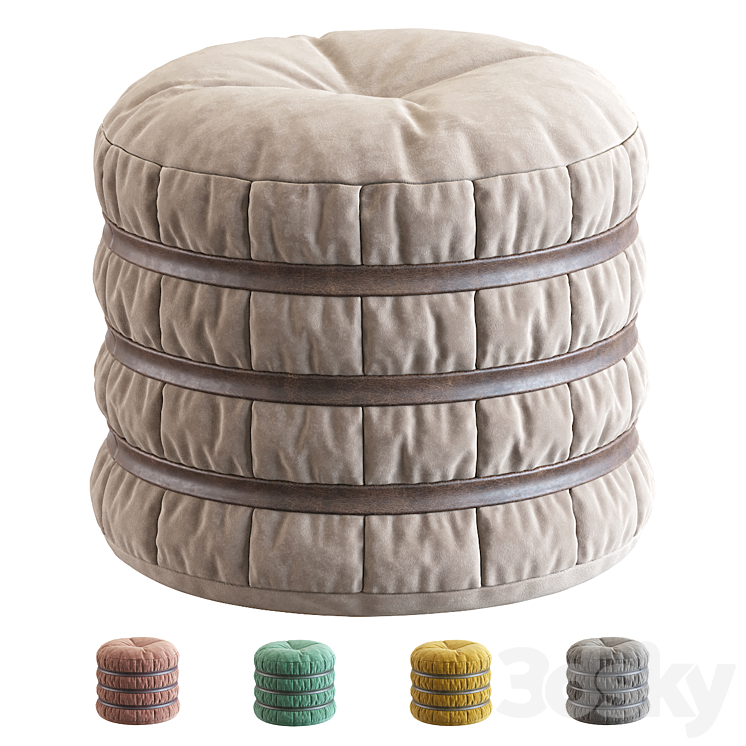 Pouf N_21 - Other soft seating - 3D model