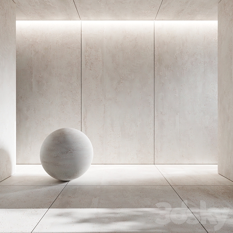 Porcelain tiles Fango Sand - Tile - 3D model