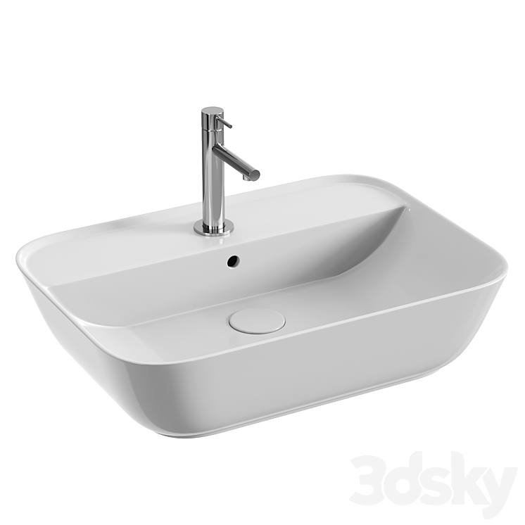 VitrA Geo countertop washbasin 2 - Wash basin - 3D model