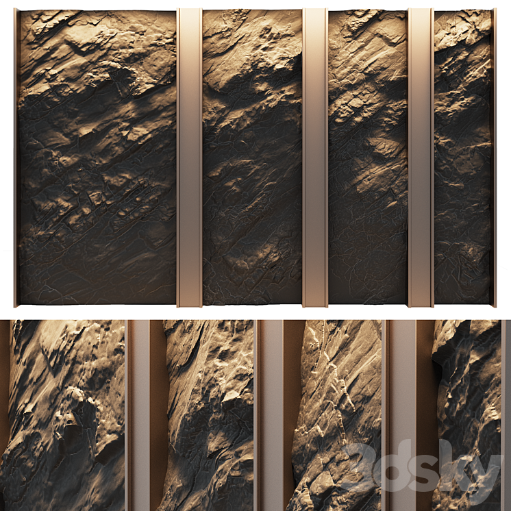 stone panels - Stone - 3D model