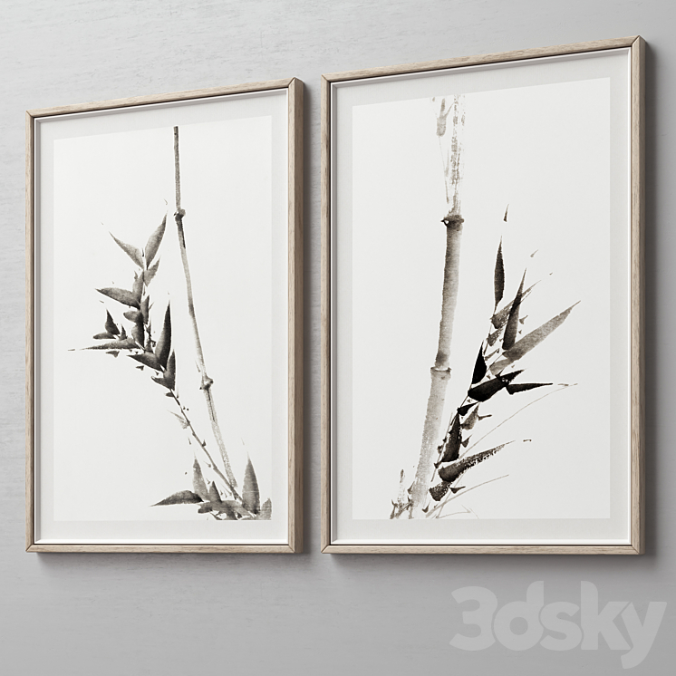 Picture Frames Set-417 - Frame - 3D model