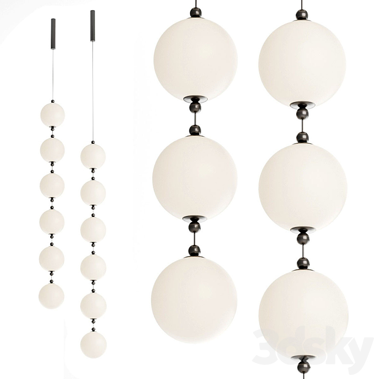 Centerlight Lightberry Vert - Pendant light - 3D model