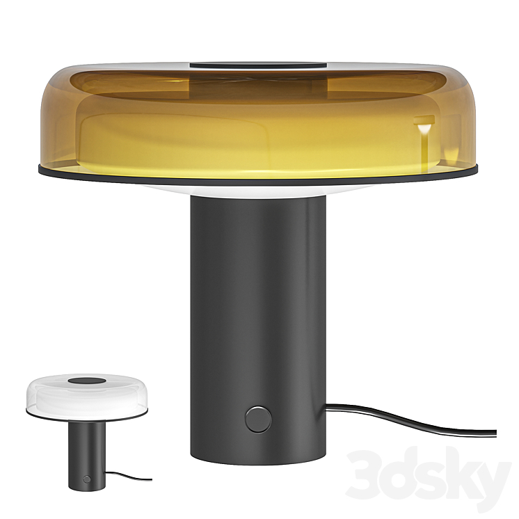 Disc Low Table Lamp - Table lamp - 3D model