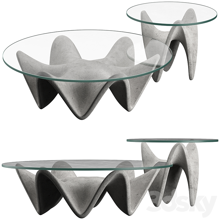 Candela Tables - Table - 3D model