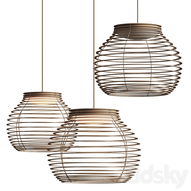 Bolia Anelli Pendant Lamps - Pendant light - 3D model