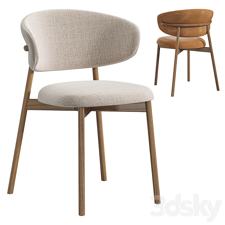 Oleandro Chair By Calligaris - Chair - 3D model