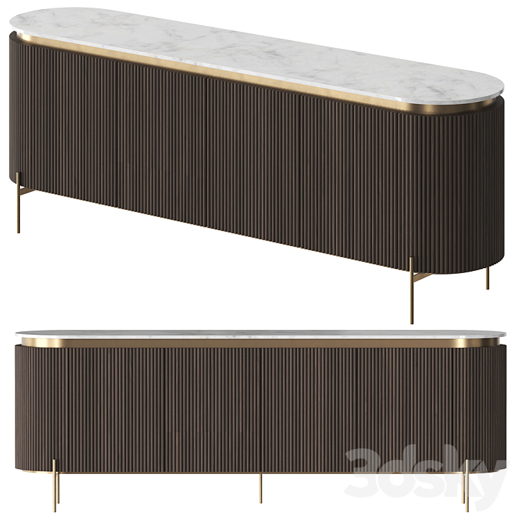 Shake Design Hege - Sideboard & Chest of drawer - 3D model