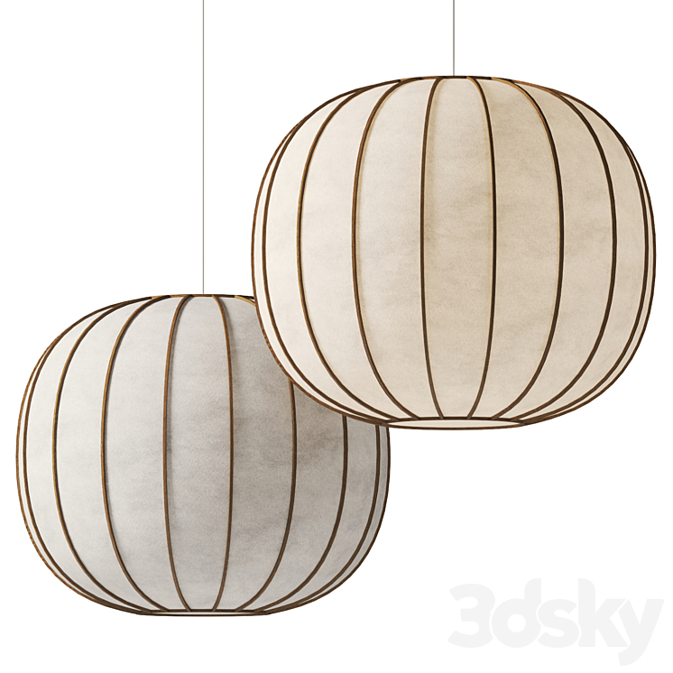 Bombori by De Padova - Pendant light - 3D model