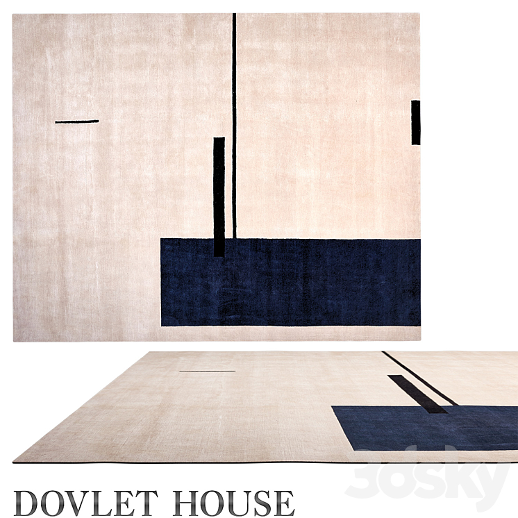 OM Carpet DOVLET HOUSE (art 18427) - Carpets - 3D model