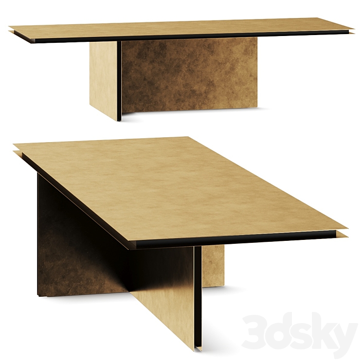 De Castelli Folio Dining Table - Table - 3D model