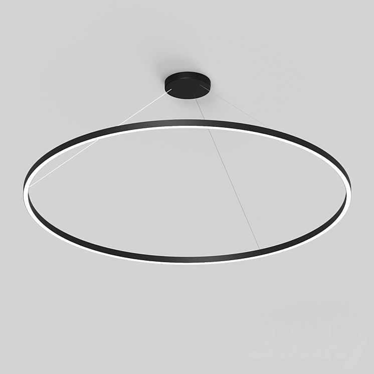 Lamp HOKASU PL7 - Pendant light - 3D model