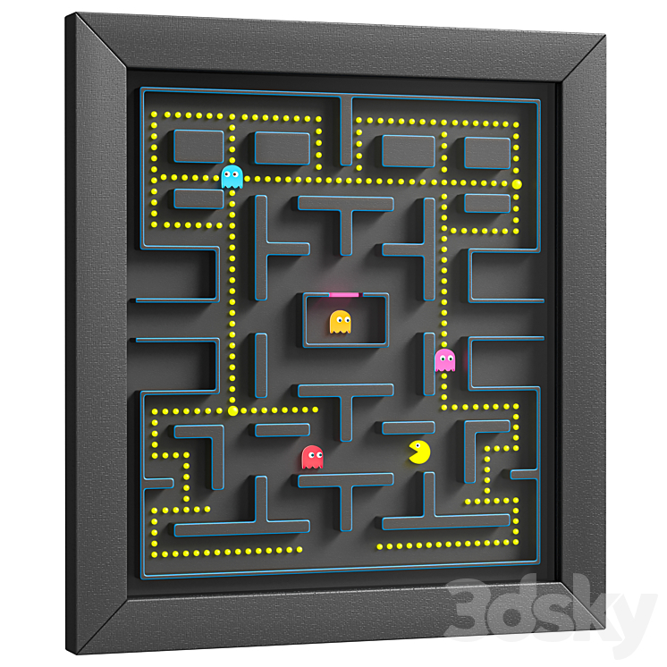 Pac man - Other decorative objects - 3D model
