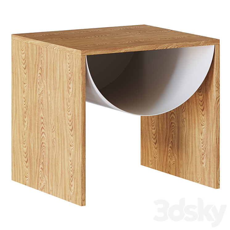 Bedside table from DEVI HOME - Table - 3D model