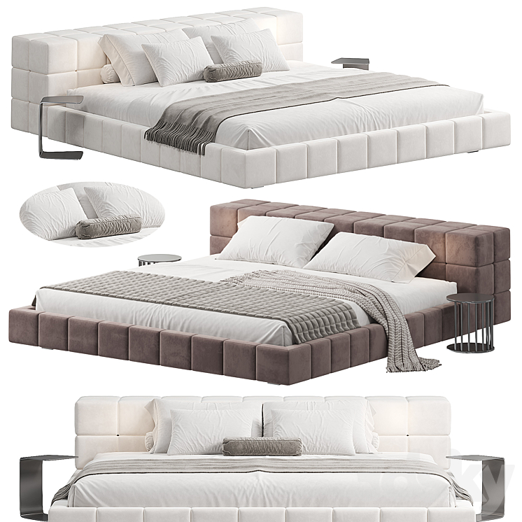 Drop Bed by Thehighwall - Bed - 3D model