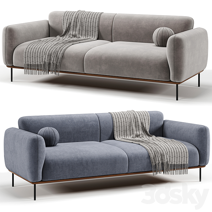 Benson Sofa - Sofa - 3D model