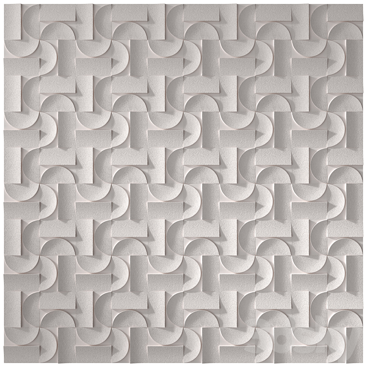 3D panels Ceramic Tiles by Yoshihito Yamamoto - 3D panel - 3D model