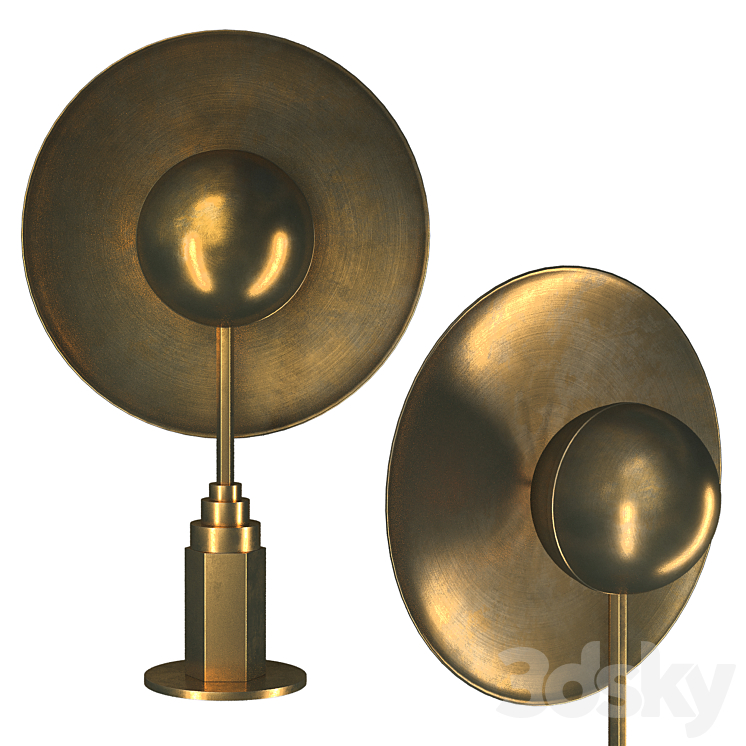 Metropolis Table Lamp - Table lamp - 3D model
