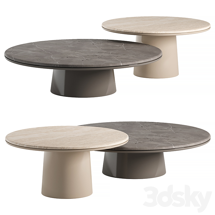 LEON by Meridiani - Table - 3D model