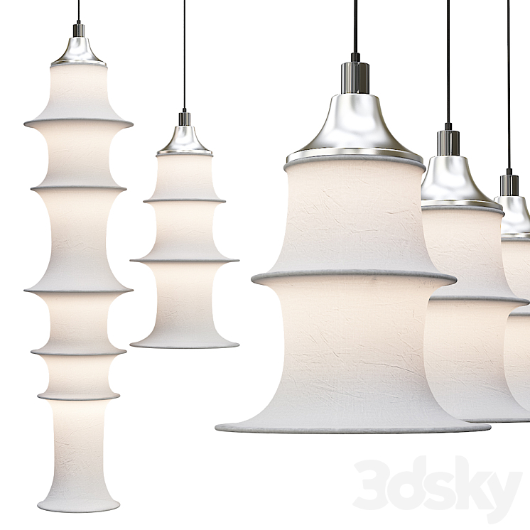 Nelson Designer Lamp - Pendant light - 3D model