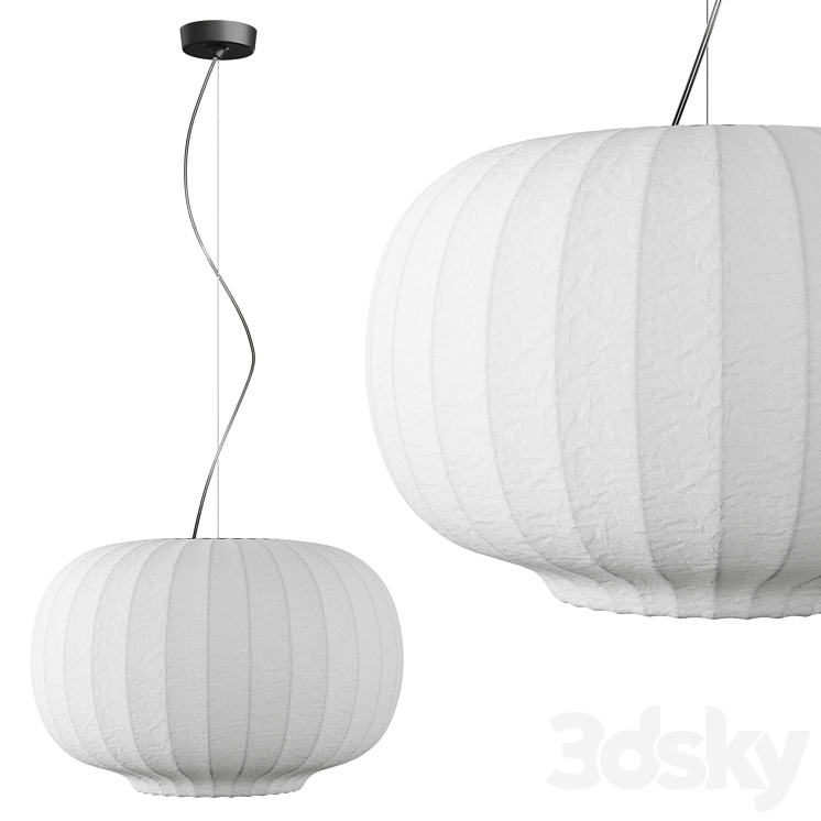 VIPP586 Paper pendant by VIPP - Pendant light - 3D model