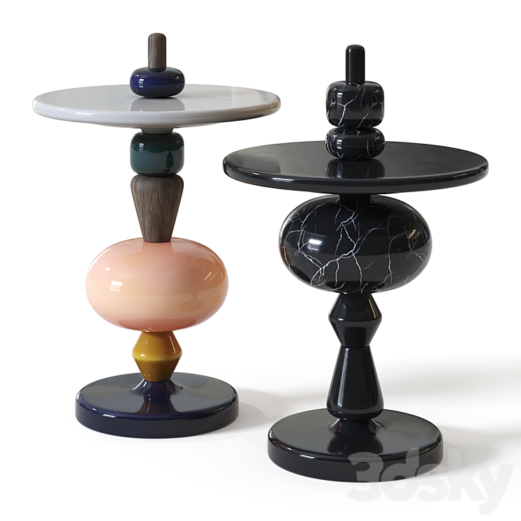 Charlie Table Corner Design - Table - 3D model