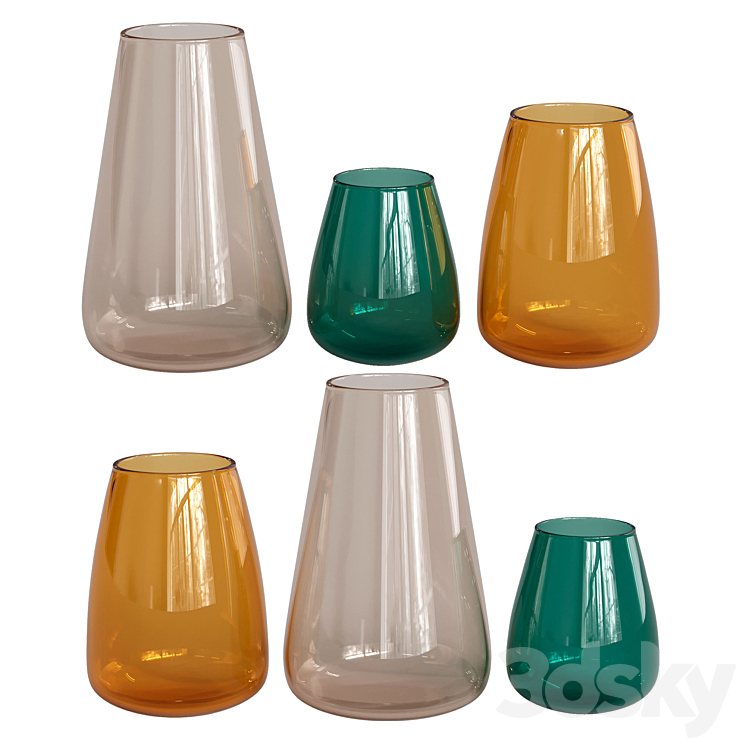 Dim Smooth Vase - Vase - 3D model