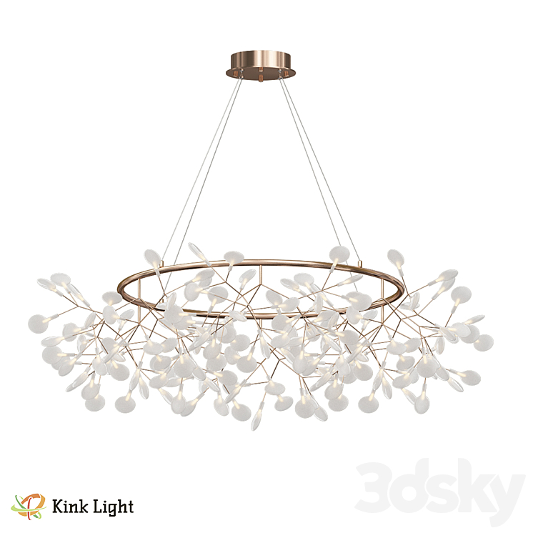 Wetta rose gold 07521-162,33 OM - Pendant light - 3D model