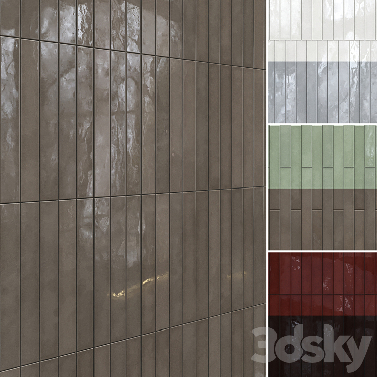 Ceramic Tiles Set 013 - Tile - 3D model
