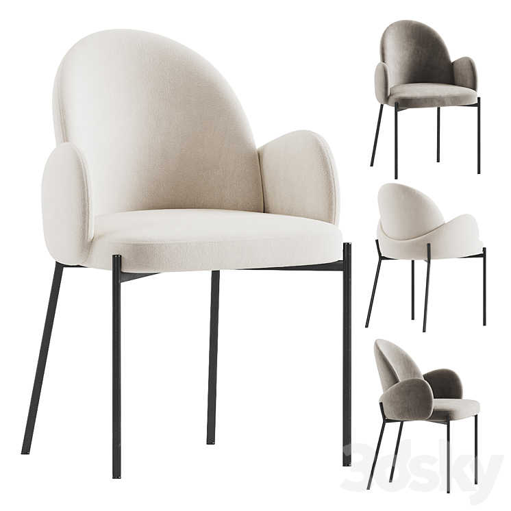 Macy Dining Chair - Chair - 3D model