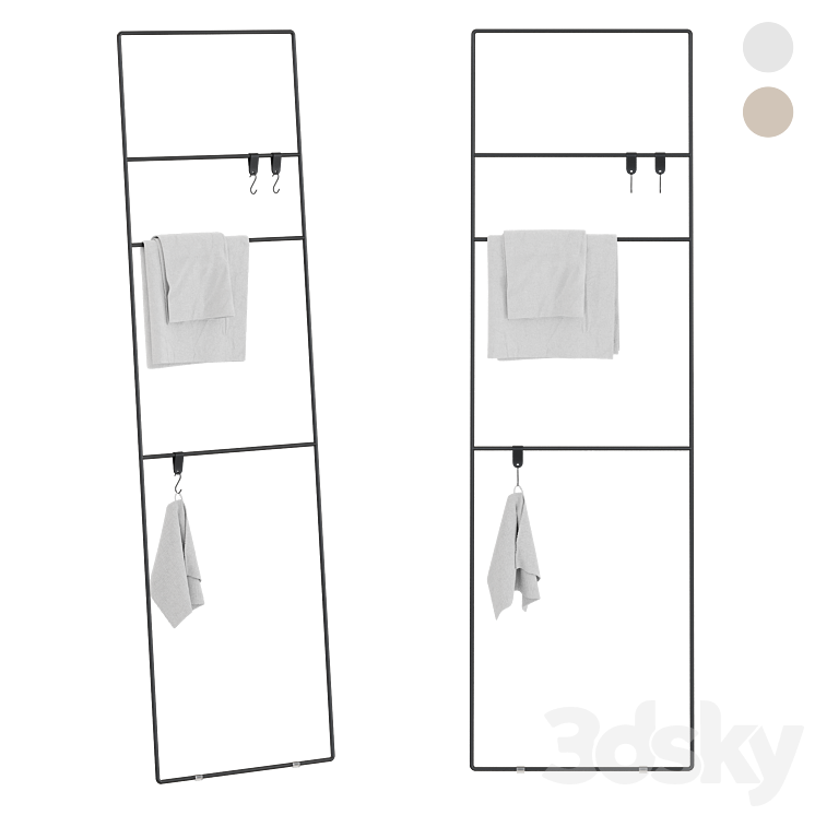 Towel rack Estina by metalbude - Bathroom accessories - 3D model