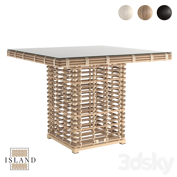 OM Dining Table Majorca - Table - 3D model