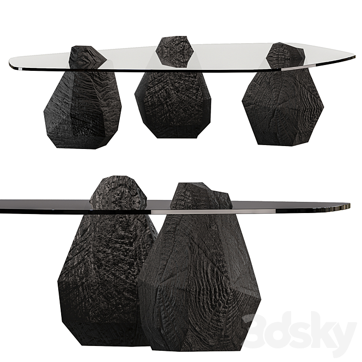 Tetherow table - Table - 3D model