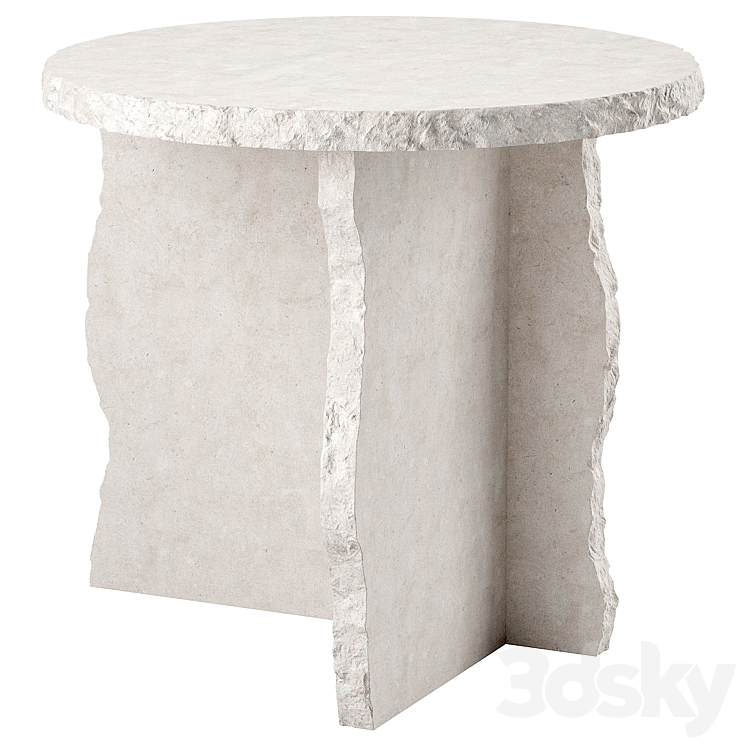 Mineral Sculptural Table - Table - 3D model