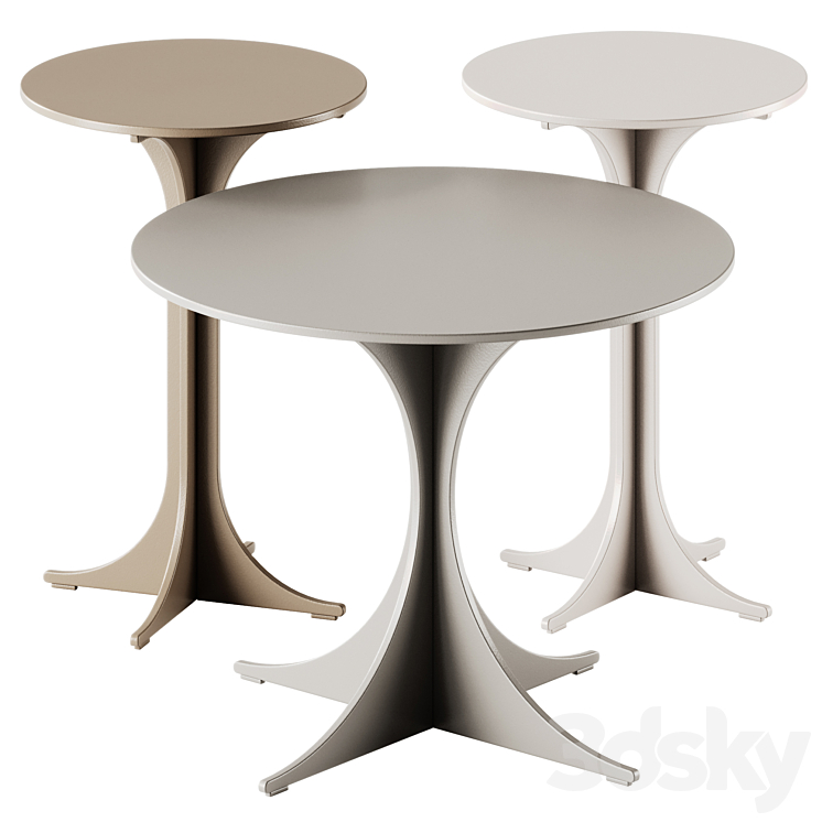 Minotti ANISH Coffee Tables - Table - 3D model