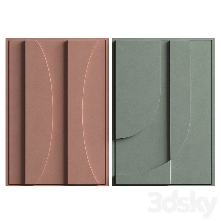 Relief 03 - Frame - 3D model
