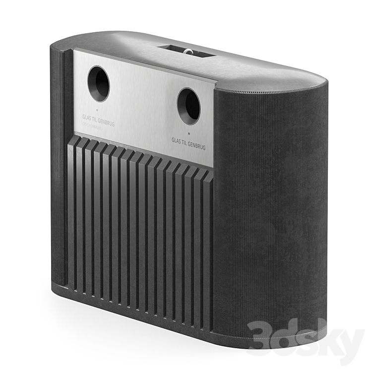 Trash box - Urban environment - 3D model