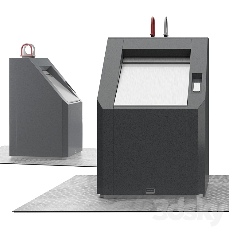 city tash box - Urban environment - 3D model