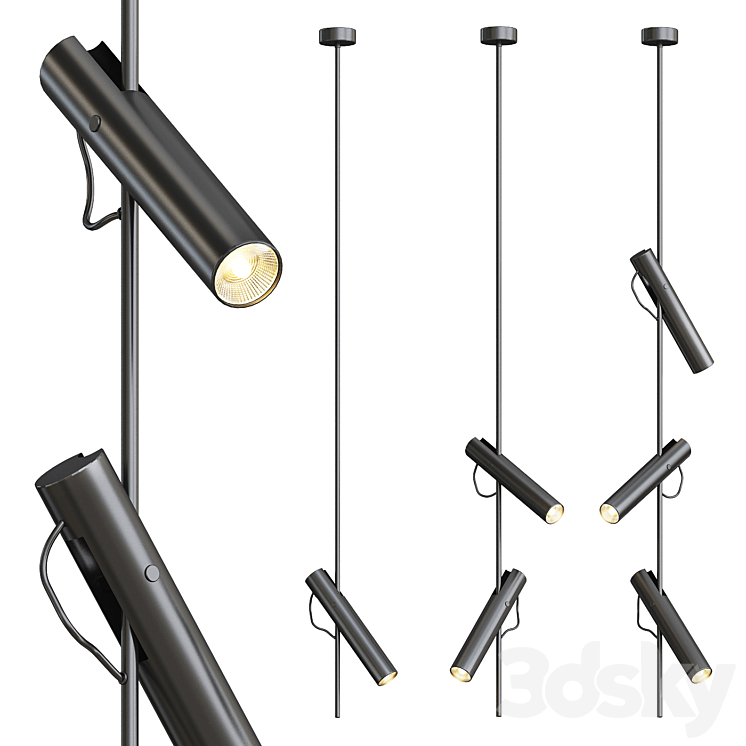 Ansel Pendant Spot Light - Pendant light - 3D model