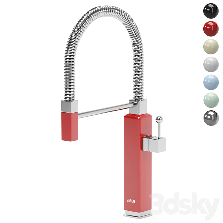 SMEG kitchen faucet - Faucet - 3D model