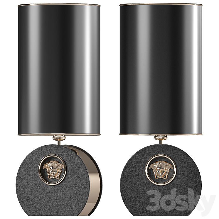 Versace Home Metro Round Table Lamp - Table lamp - 3D model