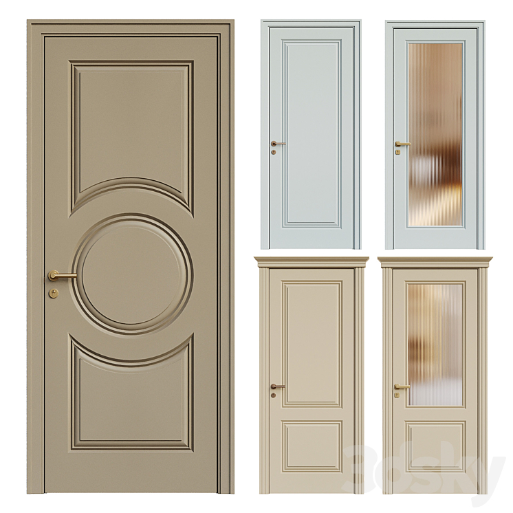 Interior door 101 - Doors - 3D model