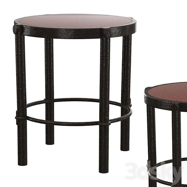 T024 Side Table - Table - 3D model