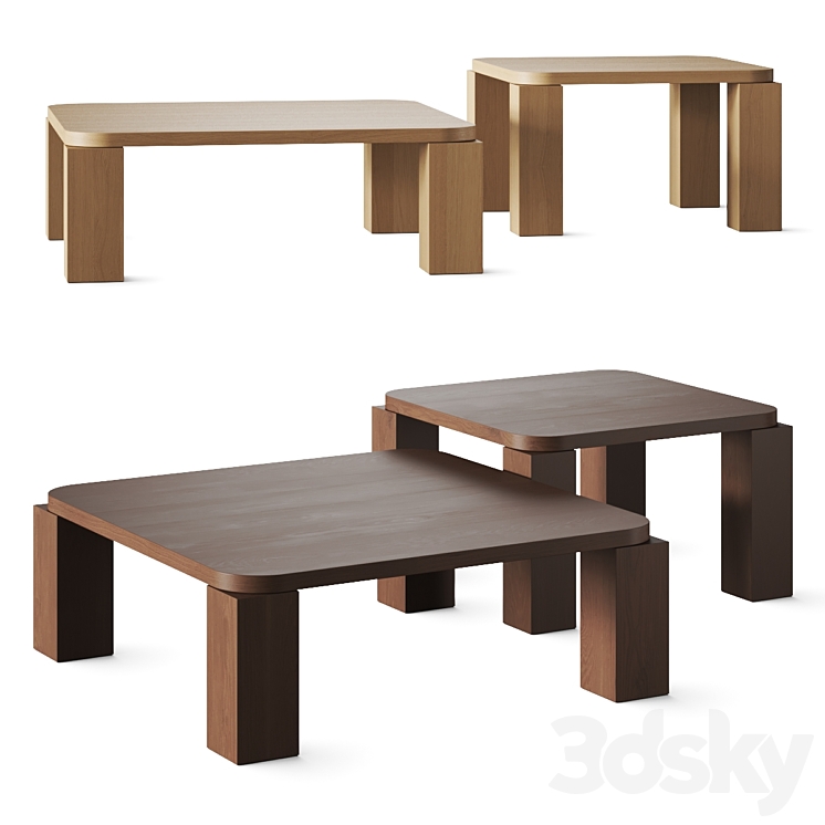 New Works Atlas Coffee Tables - Table - 3D model