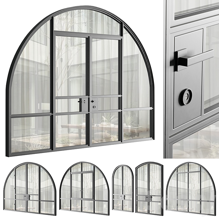 Arched window produced by European Window Co- Huntingtower Road ...