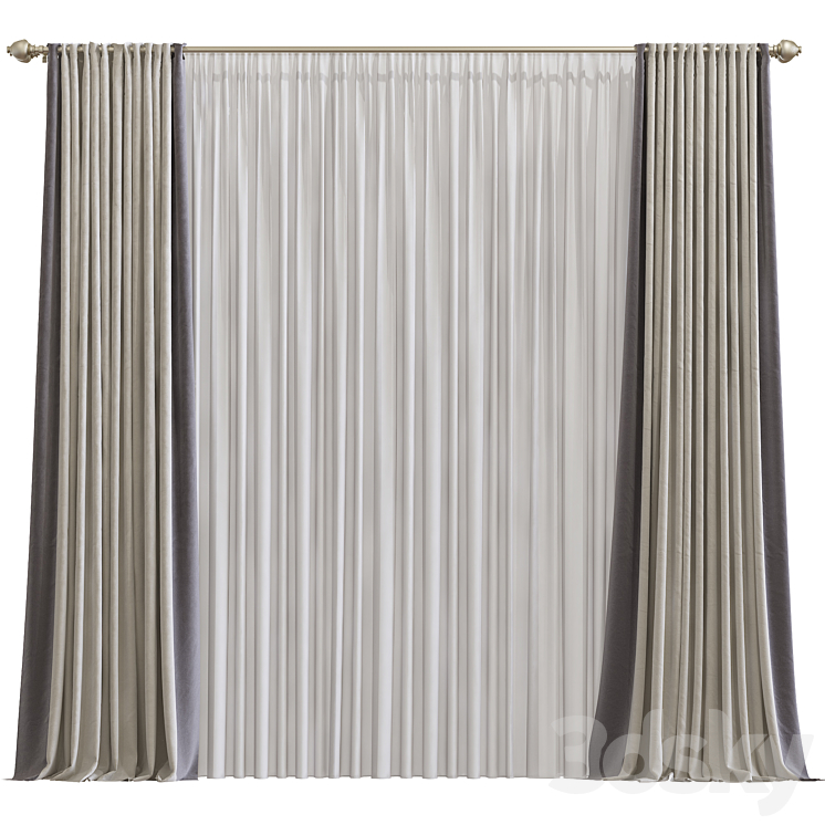 Curtain #577 - Curtain - 3D model