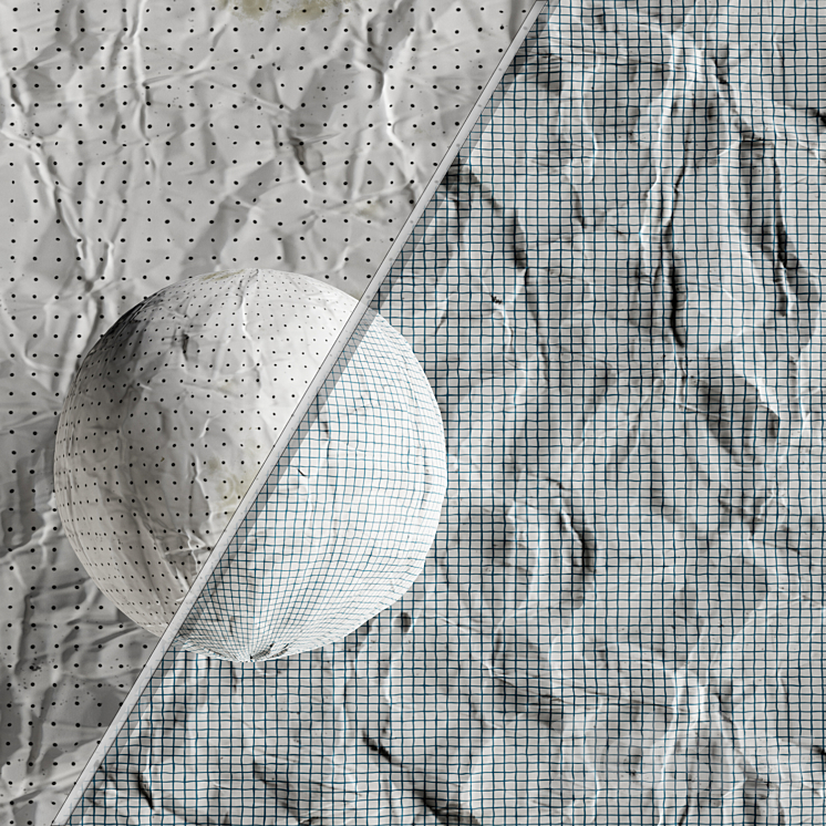2 Crumpled paper PBR textures - Miscellaneous - 3D model
